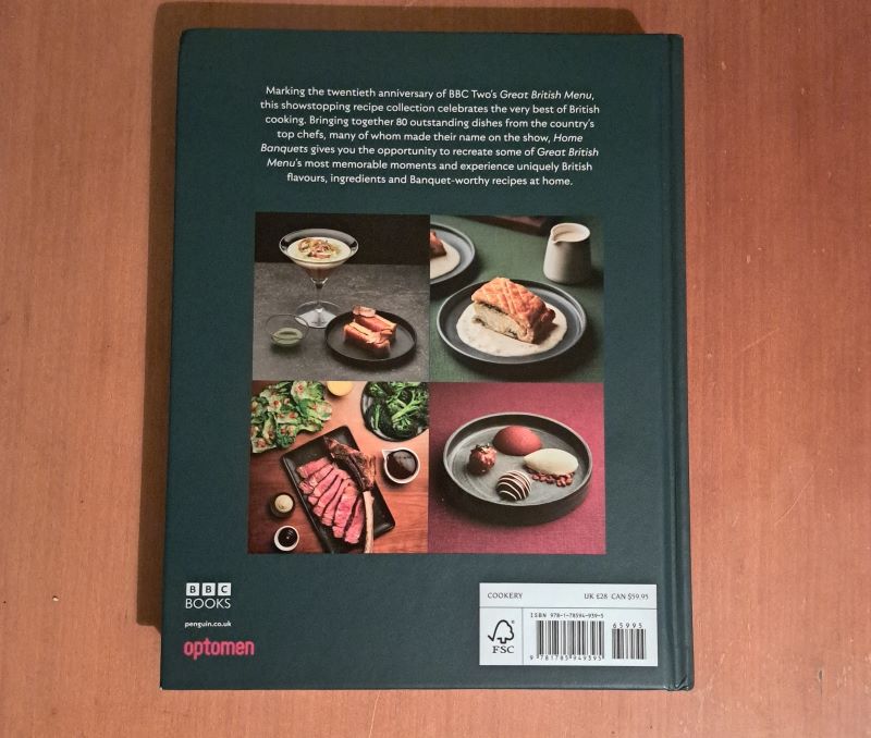 Great British Menu Book - Home Banquets - Review & Interview